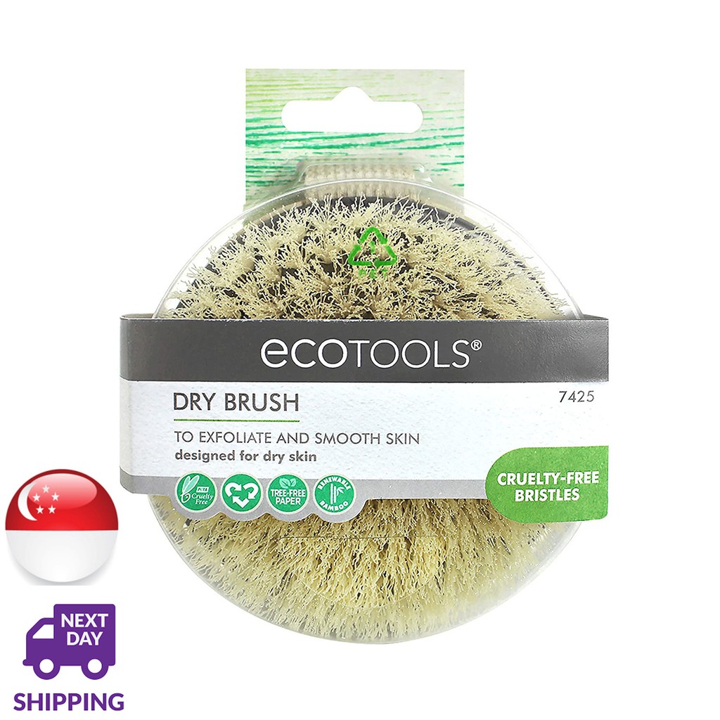 EcoTools Dry Body Brush, Dry Skin Scrubber | Shopee Singapore