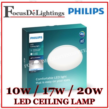 PHILIPS MOIRE LED CEILING LAMP CL200 EC ROUND 10W/17W/20W (ONLY ...