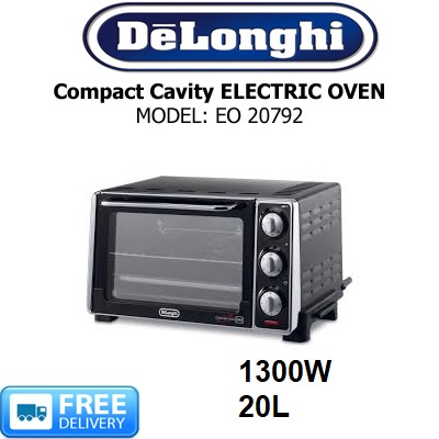 DELONGHI - Compact Electric Oven - 1300W - 20L - MODEL: EO 20792 ...