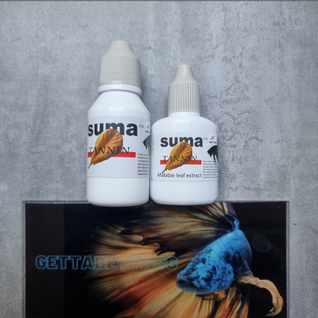 Suma Tannin Malabar Leaf Extract Best for Betta (12mL/25mL) | Shopee Singapore