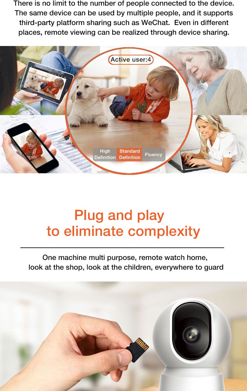 Aerogaz/Mowe Home Security Camera MW880C | Shopee Singapore