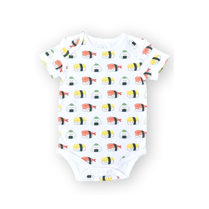 The Wee Bean Organic Cotton Onesie (Multiple Designs) | Shopee Singapore