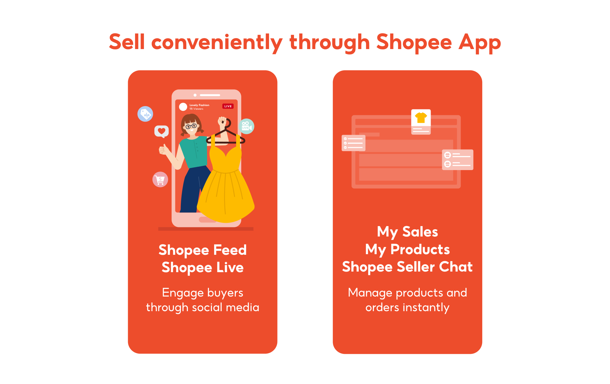 Benefits of Shopee App | MY Seller Education [Shopee]