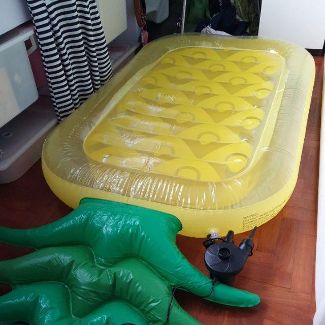 Giant floatie beach pineapple inflatable float swimming pool party ...