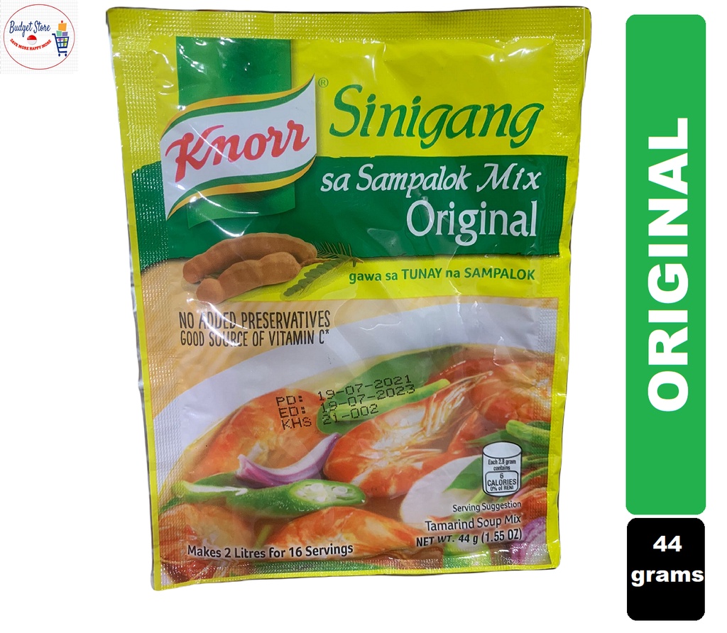 Knorr Sinigang sa Sampalok Mix ORIGINAL (Tamarind Soup Mix Original ...