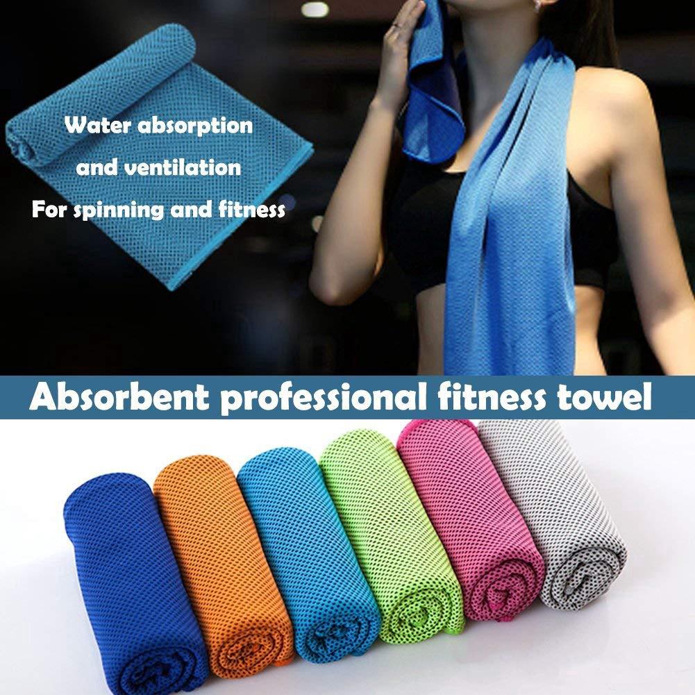 Quick Absorbent Towel Instant Cooling Ice Towel Microfiber Sweat Towel ...