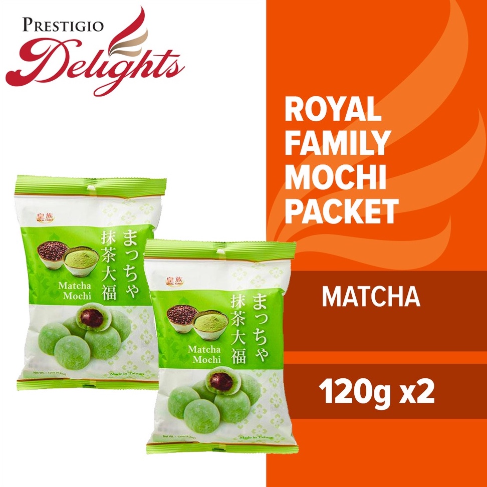 Royal Family Matcha Mochi Packet (120G) Bundle of 2 | Shopee Singapore