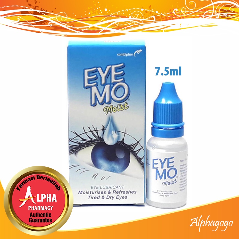 MATA Eye Mo Moist Eye Drop (7.5ml/15ml) Moisturizing & Refreshing Tired ...