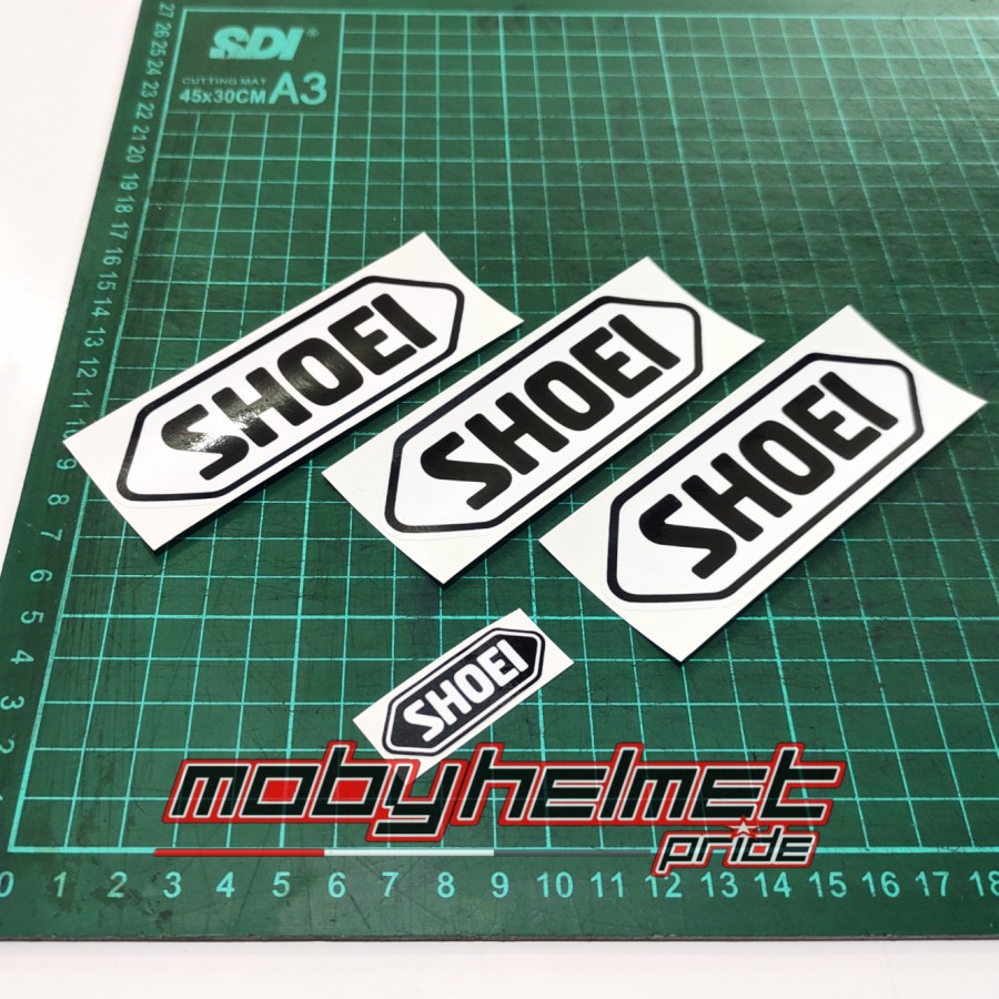 Shoei Helmet Sticker / SHOEI Logo - Repaint TSR Package | Shopee Singapore