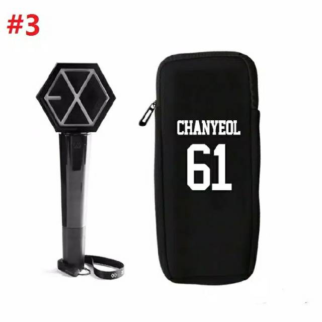 Exo Chanyeol Lightstick Pouch Place LS Eribong EXOL Light Stick ...