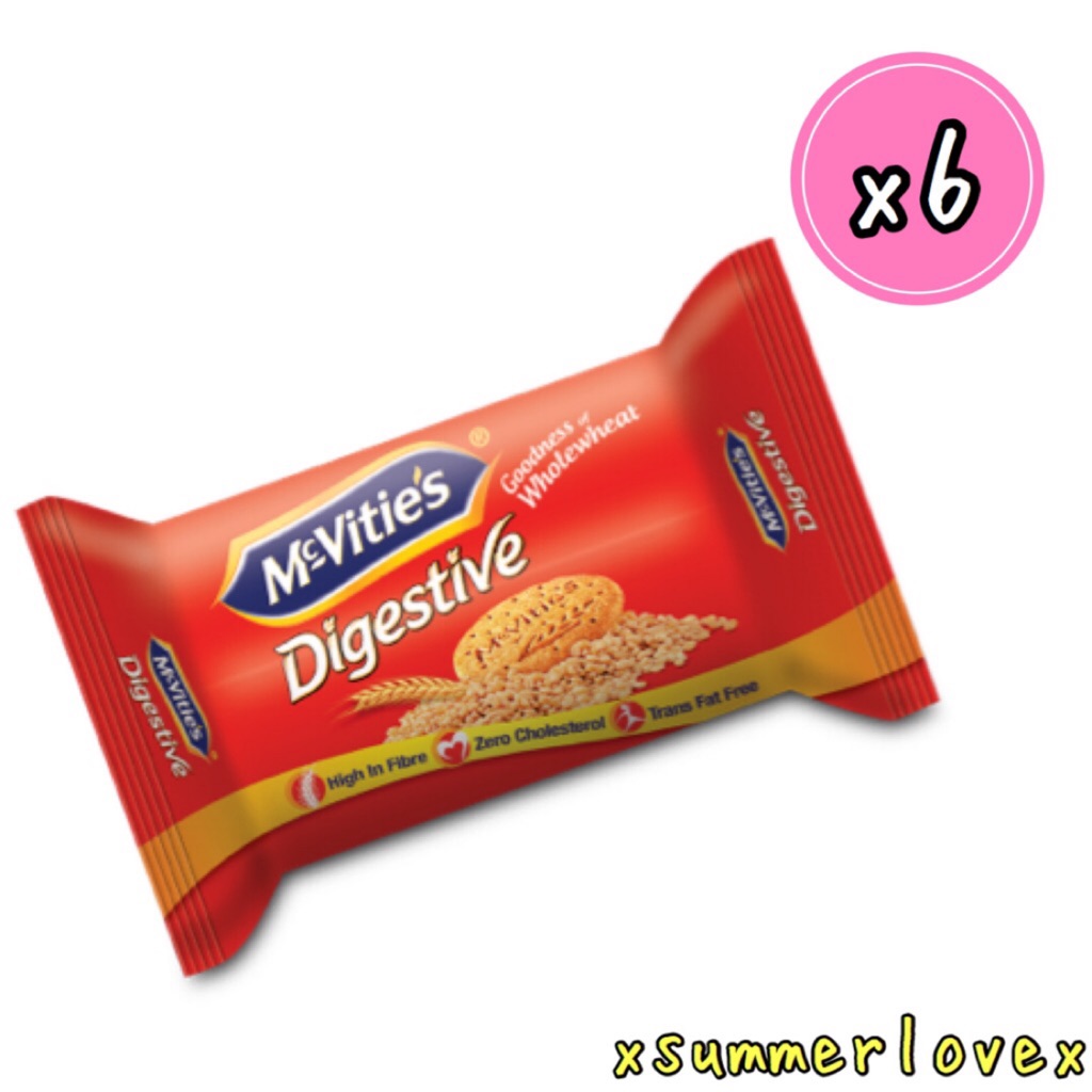 【Bundle of 6】Mini McVitie's Digestive Biscuits 35gm/pack | Shopee Singapore