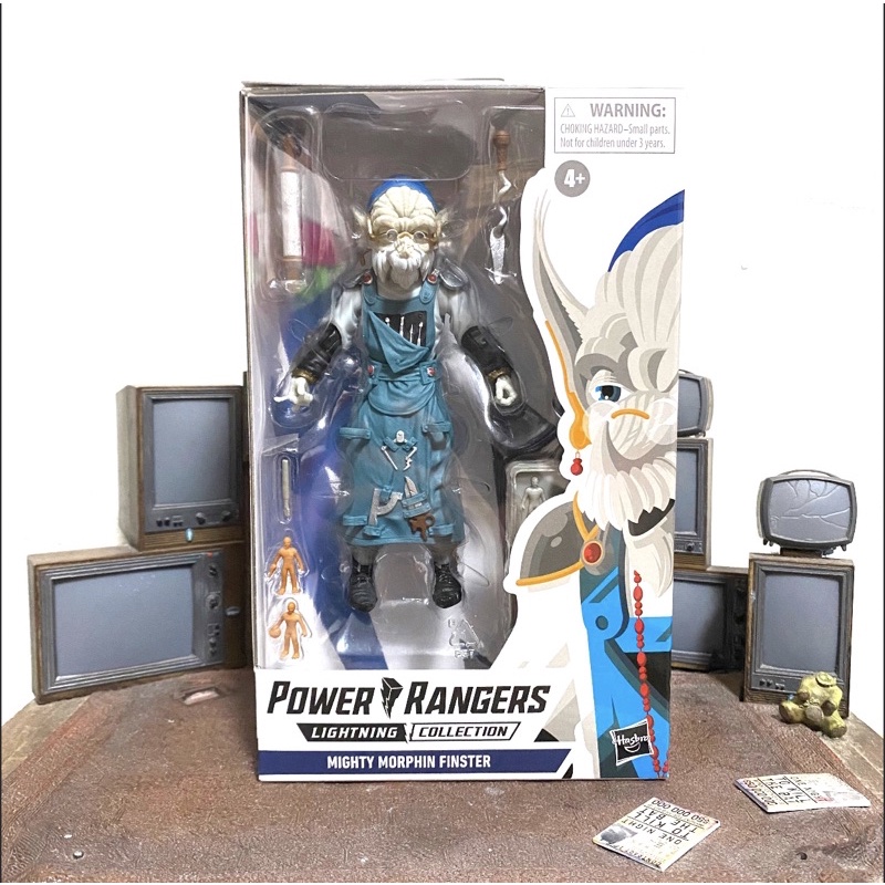 Hasbro Lightning Collection Mighty Morphin Power Rangers MMPR Finster ...