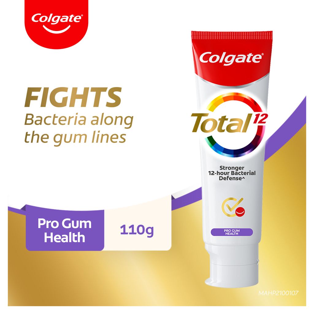 Colgate Total Pro Gum Health Antibacterial Toothpaste 110g | Shopee ...