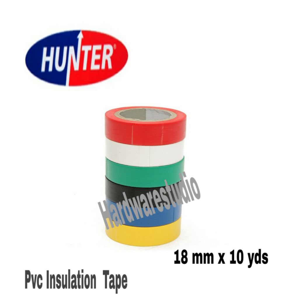 Hunter 18mm x 10 m Pvc insulation tape/Electrical tape /wire tape ...