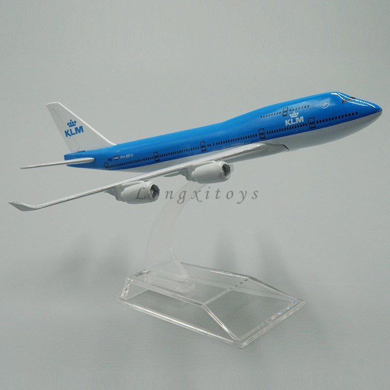 1:440 Diecast Metal Alloy Airplane Aircraft Model Toy Boeing 747-400 ...