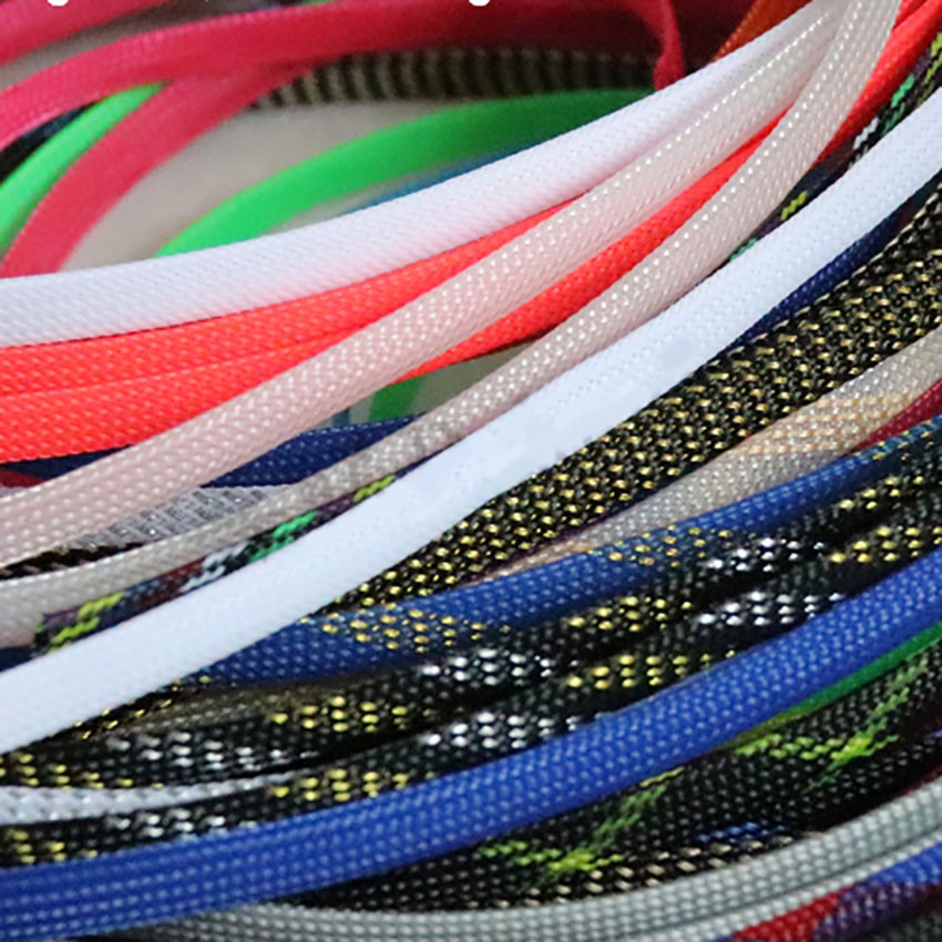 Length 1M-10M Braided Nylon Cable Size 6mm Sleeving Sheathing Expand ...
