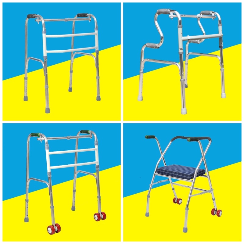 Foldable Reciprocal Walking Frame / Adjustable Walking Clutches ...