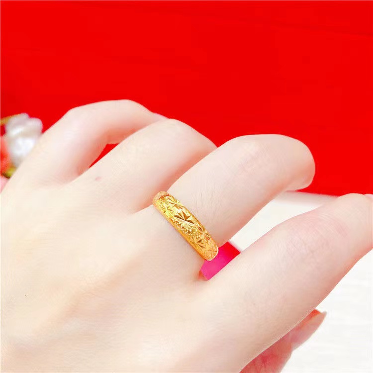 korea cop 916 48 design options/NEW Ring perempuan Jewellery Emas Bangkok 24k COCO Gold Rings ...