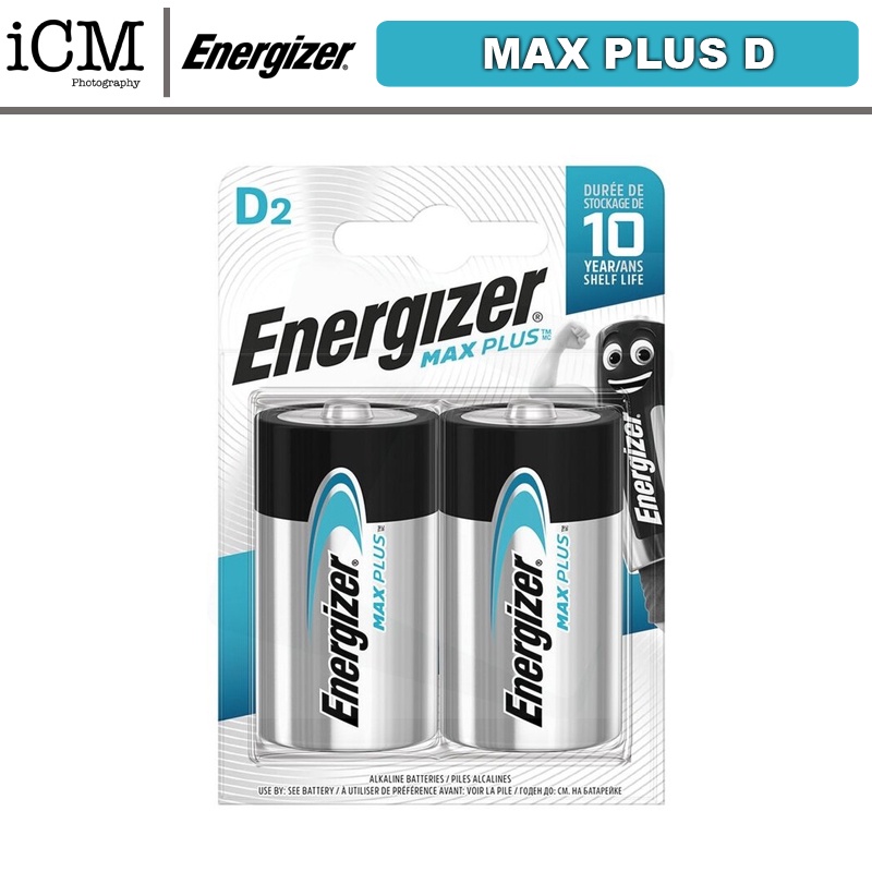 Energizer Max Plus D LR20/D 1.5V Alkaline Battery | Shopee Singapore