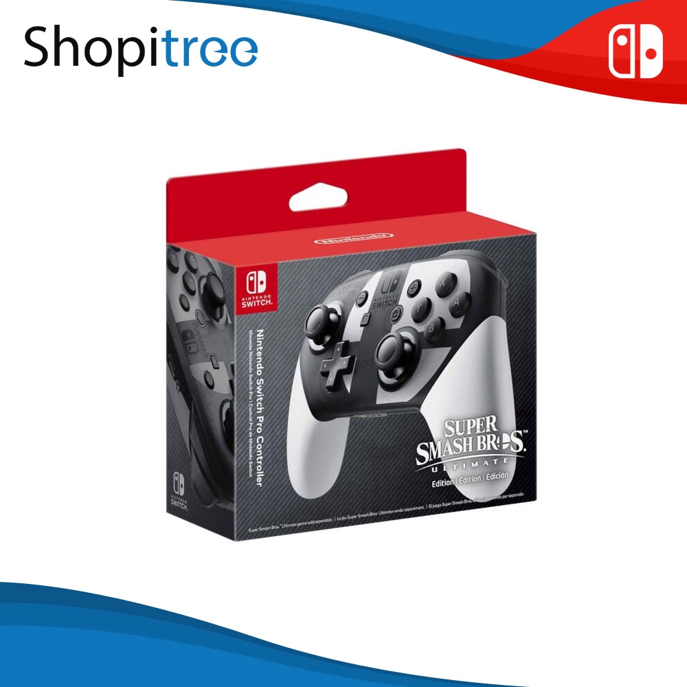 Nintendo Switch Official Pro Controller (Super Smash Bros Ultimate ...