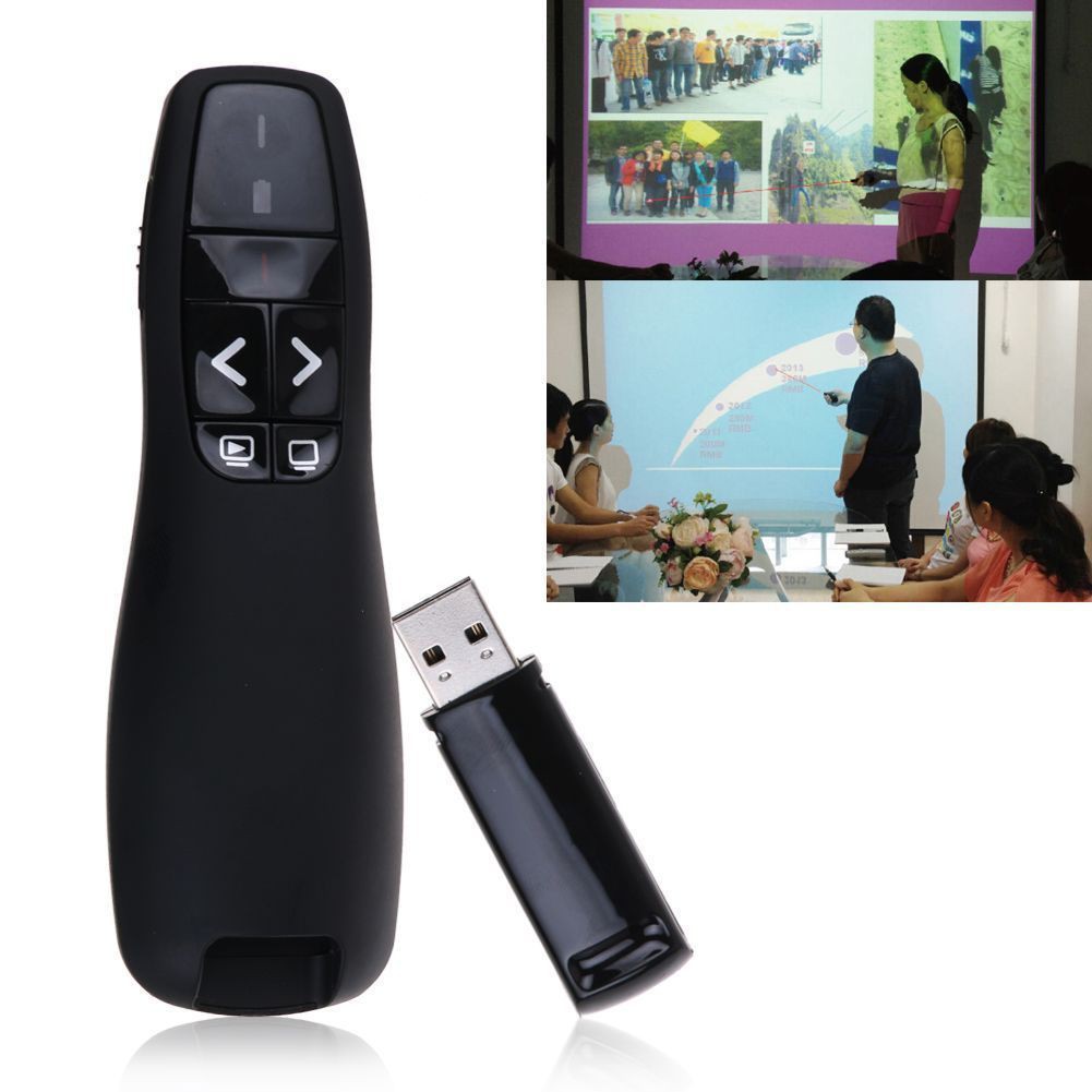 2.4GHz Wireless Presenter Powerpoint PPT Clicker Presentation Remote ...