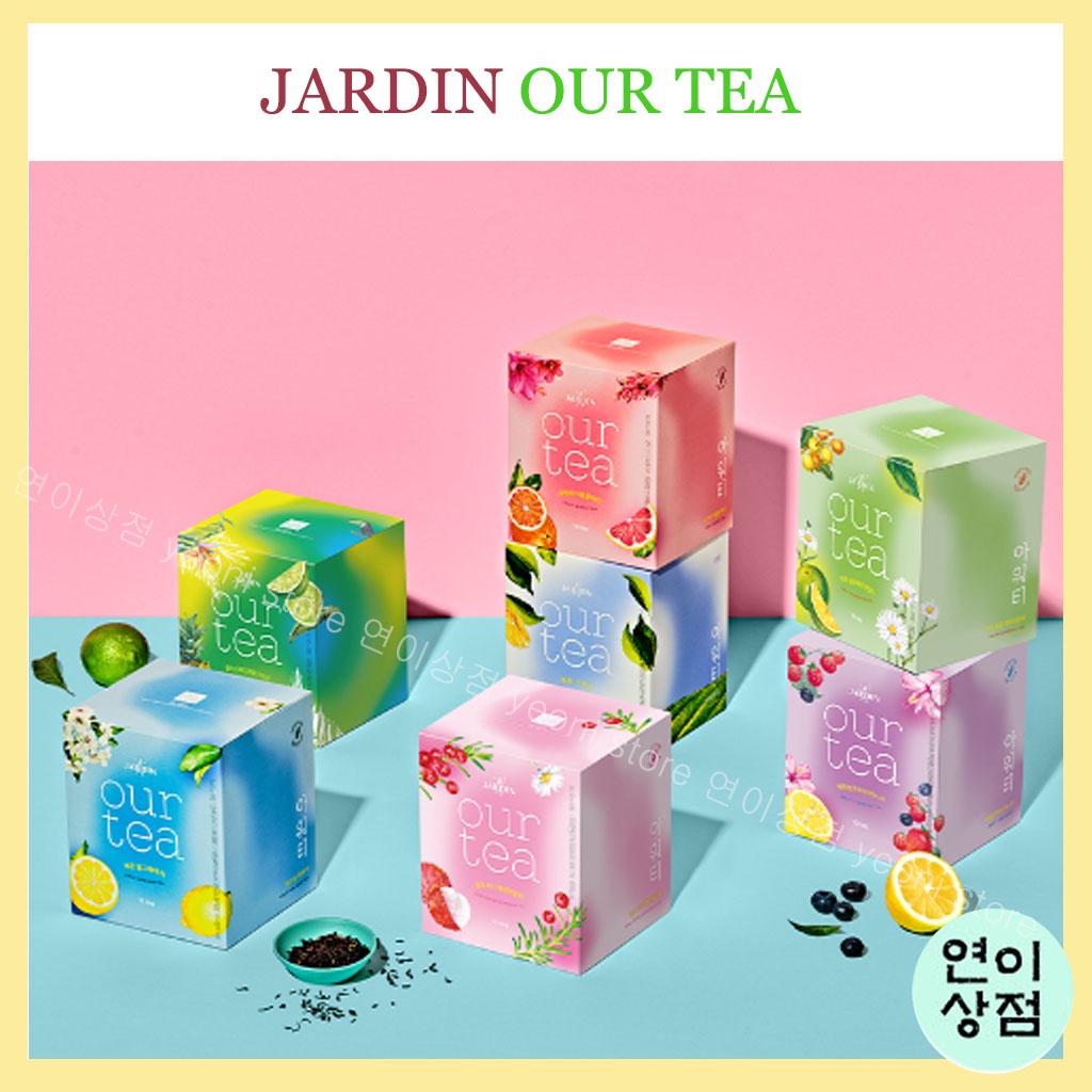 JARDIN 10 packs our tea blended herbal tea orange grapefruit black tea ...