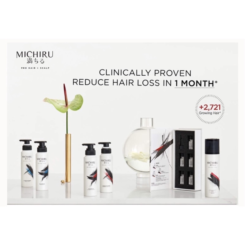 [SG local stock] Michiru pro hair scalp (shampoo/conditioner/hair ...