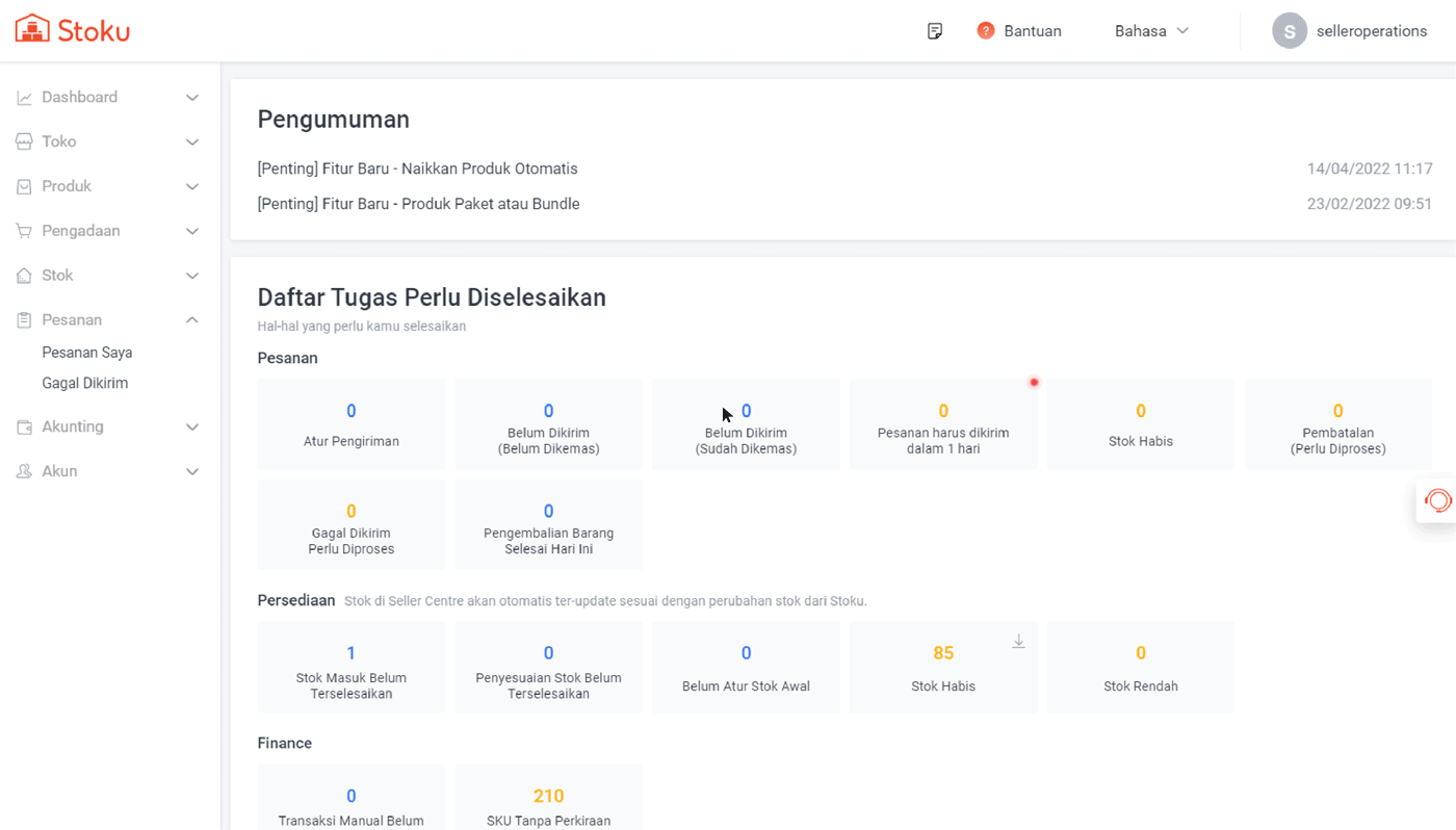 Mengelola Menu Pesanan pada Sistem Stoku | Pusat Edukasi Penjual Shopee ...