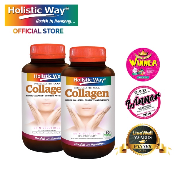 [Bundle of 2] Holistic Way Collagen - Marine Collagen + Complete ...