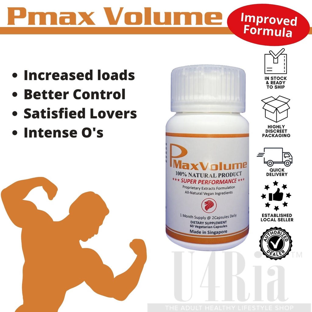 Pmax Volume Enhancement 60 Capsules (New Effective And Improved Formula ...