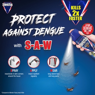 Shieldtox PowerGard Rapid Kill Insect Killer Spray 600ml | Shopee Singapore