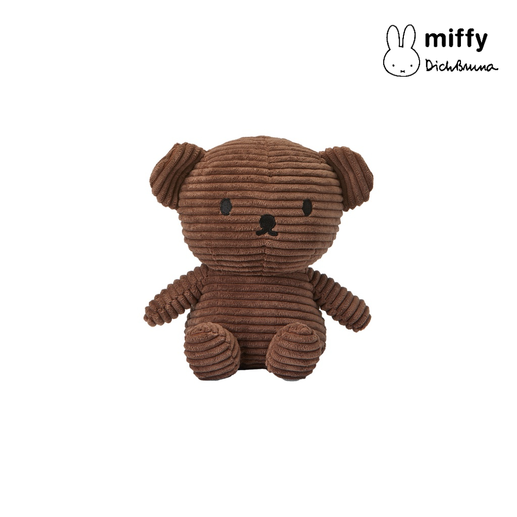 Miffy Boris Bear Corduroy Brown 17cm Plush Soft Toy. Licensed Miffy ...