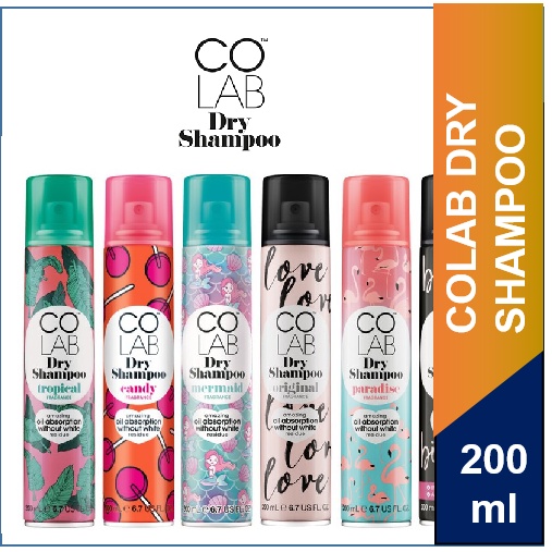 Colab Dry Shampoo (200ml) | Shopee Singapore