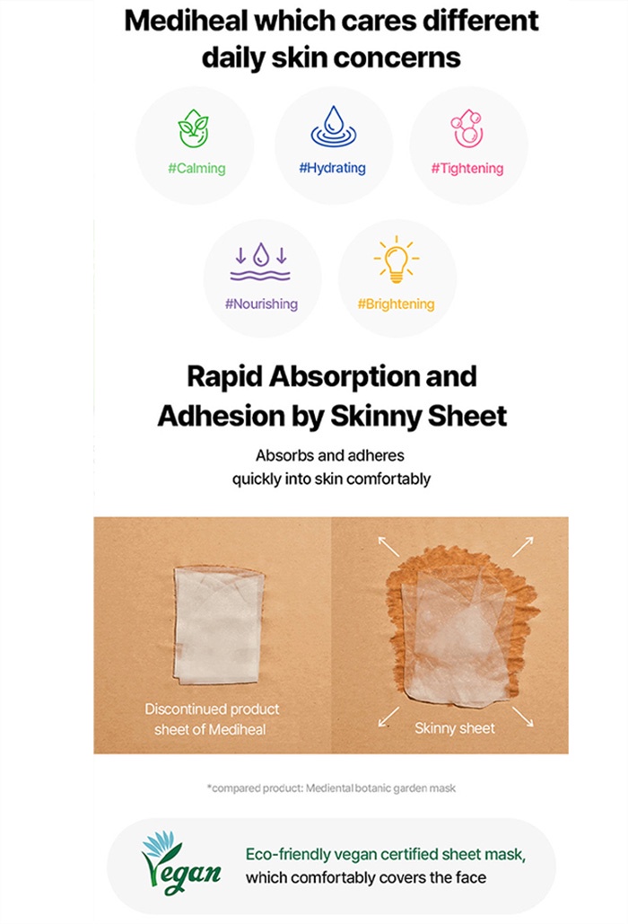 Mediheal Daily Solution - Collagen Mucin Essence Mask Pack - 15 sheets ...