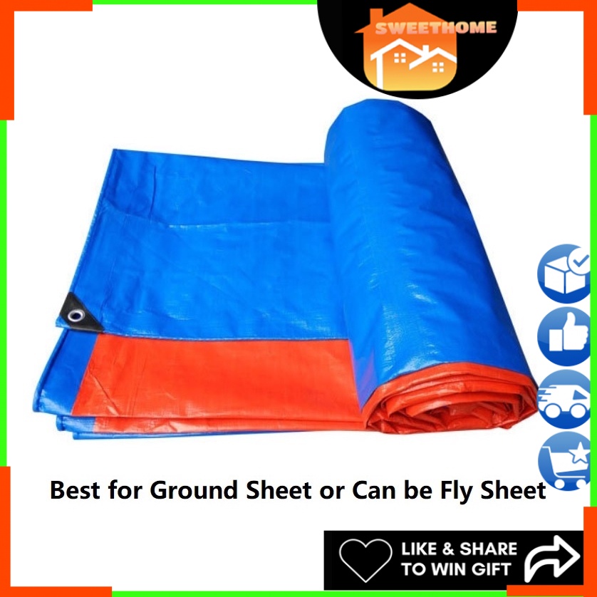 EcoSport 100% Waterproof PE Canvas Kanva Big Ground Sheet Flysheet ...