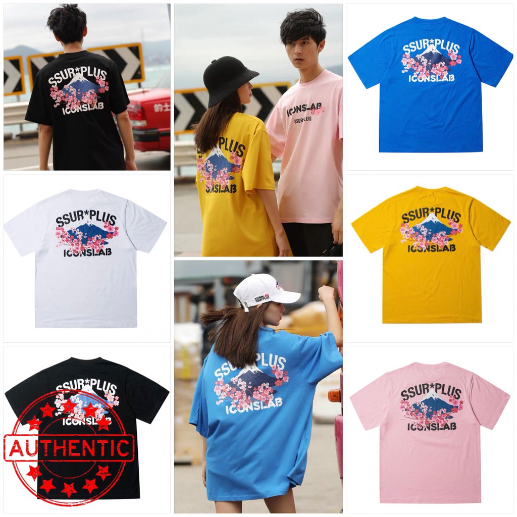 [Authentic] Ssurplus X Iconslab Ssur*plus Mount Fuji Tee Tshirt ...