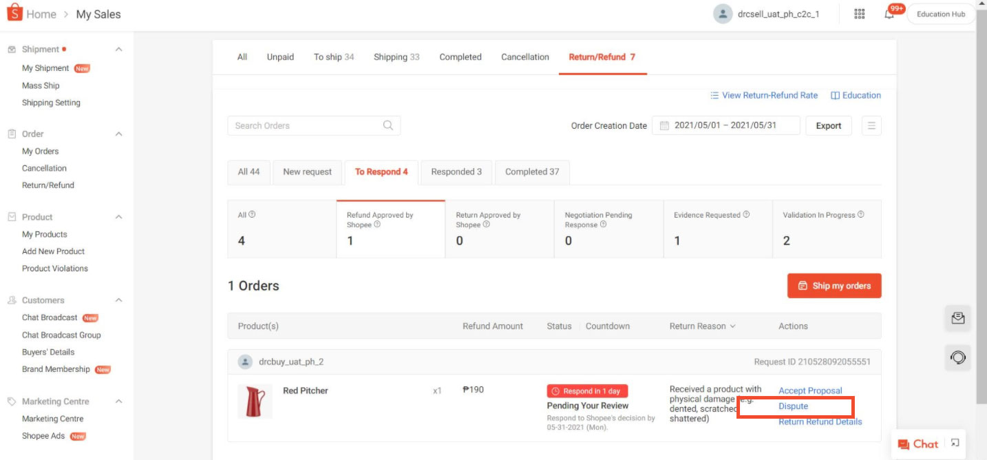[New Process] How can I raise a dispute to Shopee? | Shopee PH Seller ...