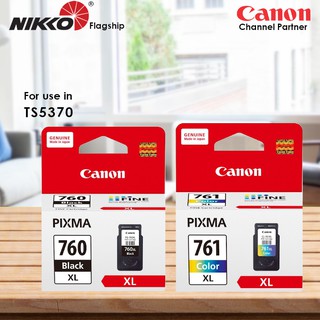 SET Canon PG-760XL CL-761XL PG760XL CL761XL PG 760XL CL 761XL Black ...