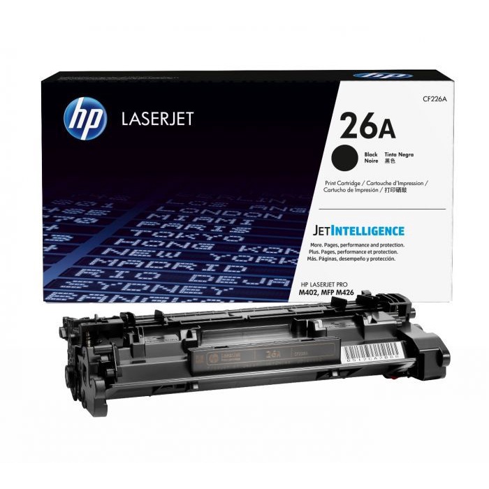 (Original) HP 26A Black LaserJet Toner Cartridge (CF226A) | Shopee ...