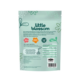Little Blossom Organic Baby Puffs - Apple Broccoli (40g) | Shopee Singapore