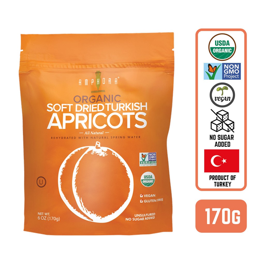 [Bundle of 3] Organic Soft Dried Apricots | Shopee Singapore