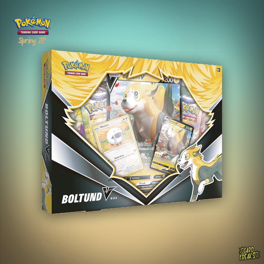 Pokemon TCG: BOLTUND Vbox | Shopee Singapore