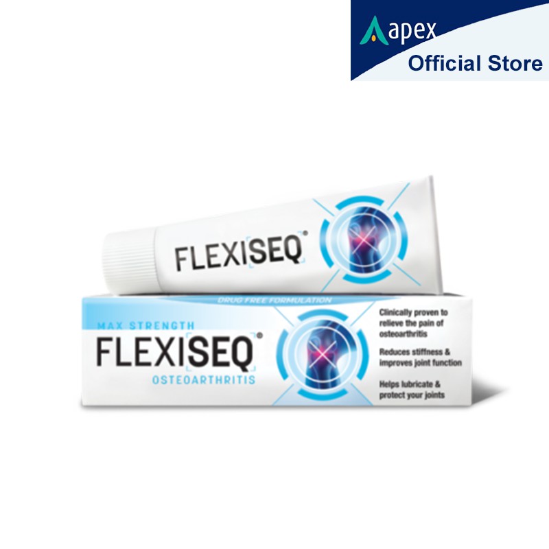 FLEXISEQ Gel Max Strength Osteoarthritis 50g | Joint Pain Relief | Knee ...
