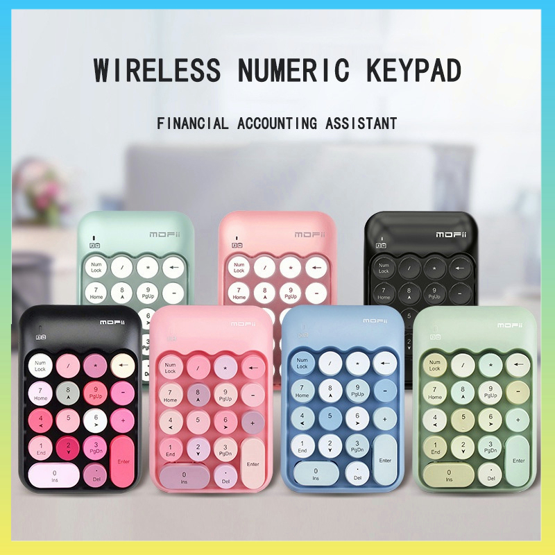 Moffi Numeric Keypad 18 Keys Notebook Usb Numeric Keypad 2 4g Portable