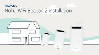 Nokia WiFi Beacon 2 - WiFi 6 Mesh Home Network Router - Mesh System ...