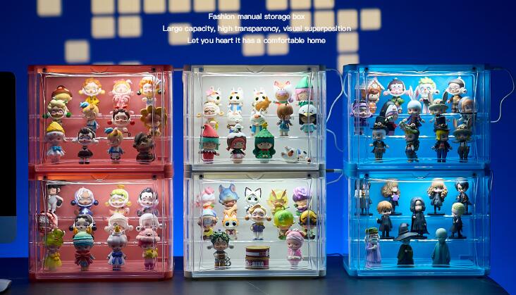 Display Cabinet Transparent Box Display Acrylic Blind Box Manual ...