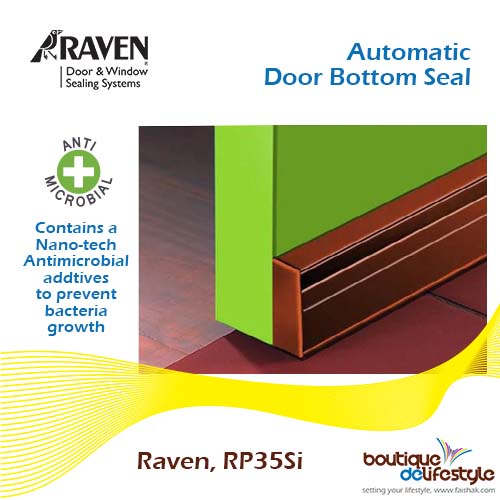 Raven, Automatic Door Bottom Seal, RP35Si with Installation (Perimeter ...