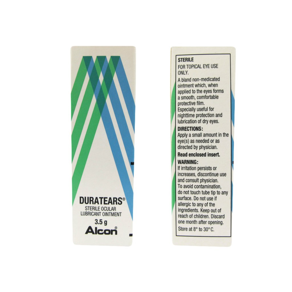 Alcon Duratears Eye Ointment, 3.5g | Shopee Singapore