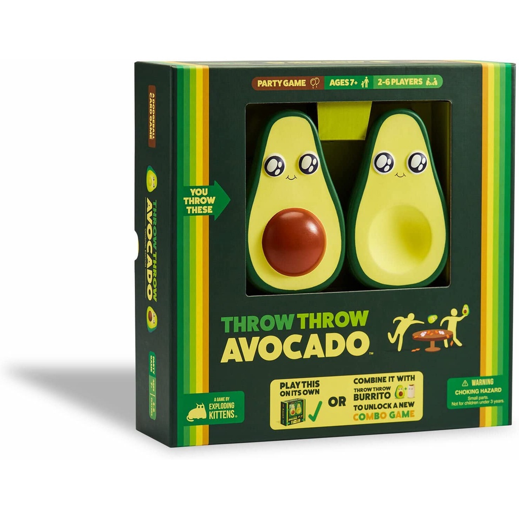 Throw Throw Avocado party game ($3.5 cash back for Seller Store Pickup ...
