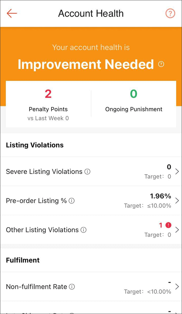 Access Account Health in App | PH Seller Education [Shopee]